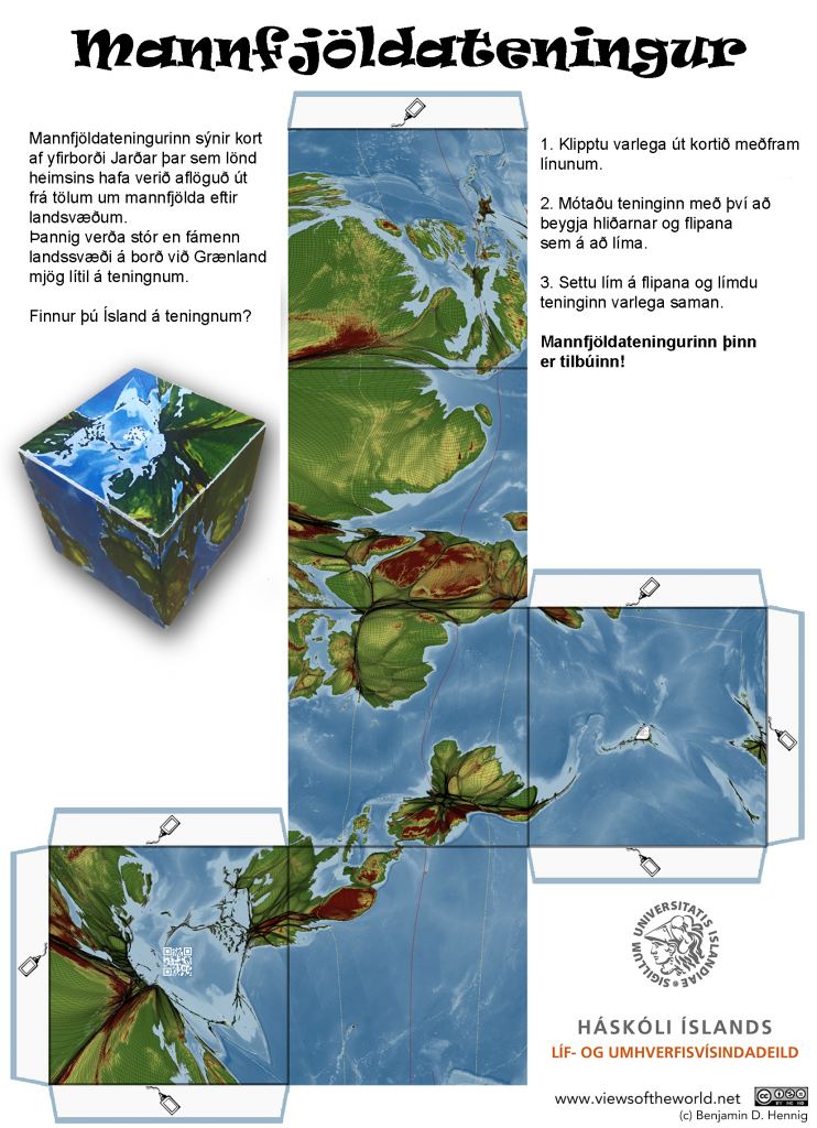 Cubic Globe – Population Cartogram Edition – GeoVis Lab